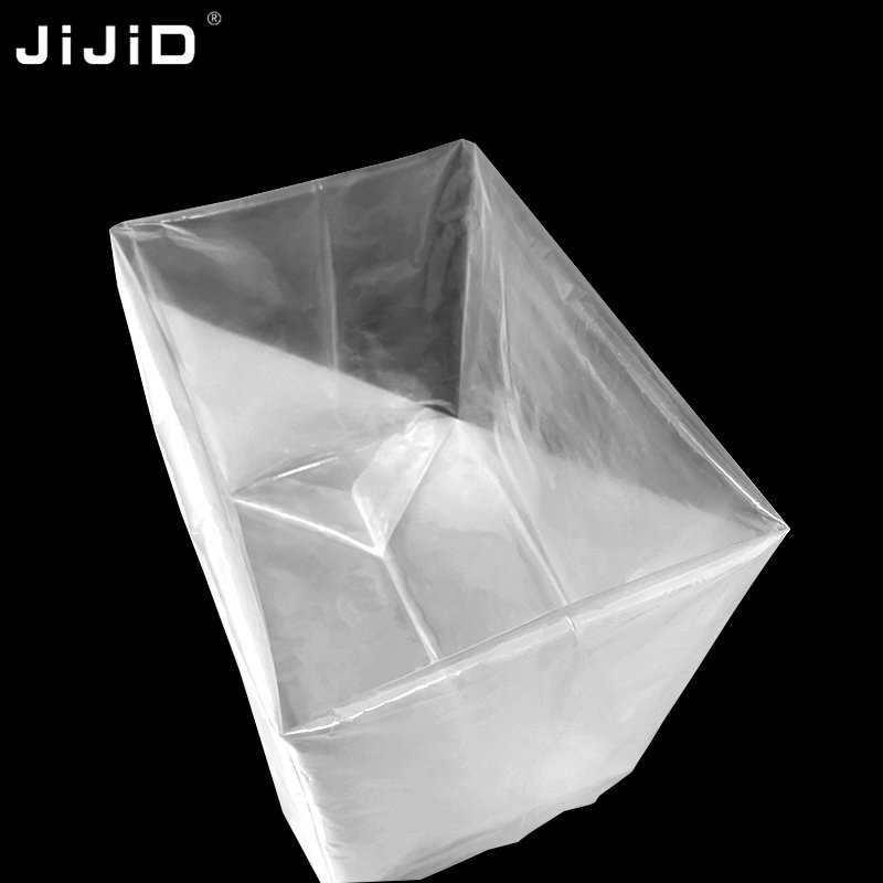 JIJID Plastic Box Liner Square Bottom Bag Alusion Box Square Liner Bag ...