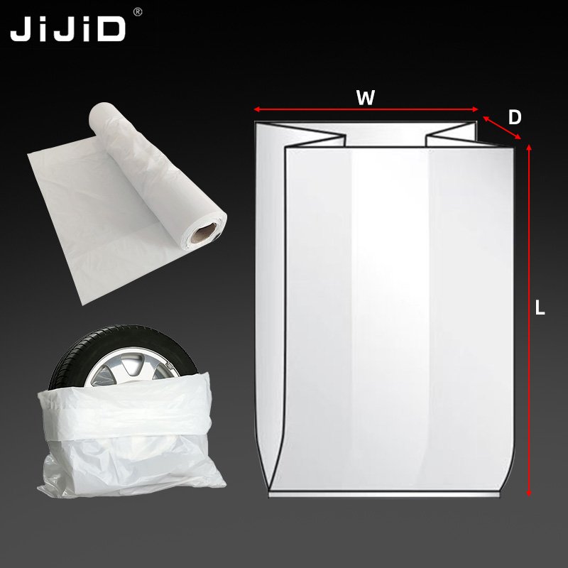 JIJID Custom Logo Tyre Roll Bag Heavy Recyclable Disposable Car Wheel ...